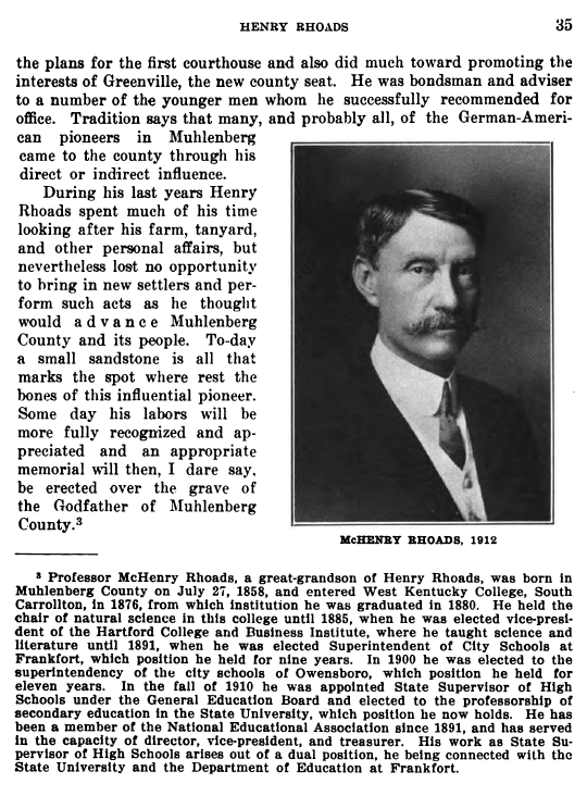 Henry Rhoads, Jr.